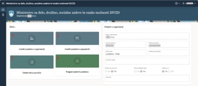 Prenovljena aplikacija IS VZD | Projekt